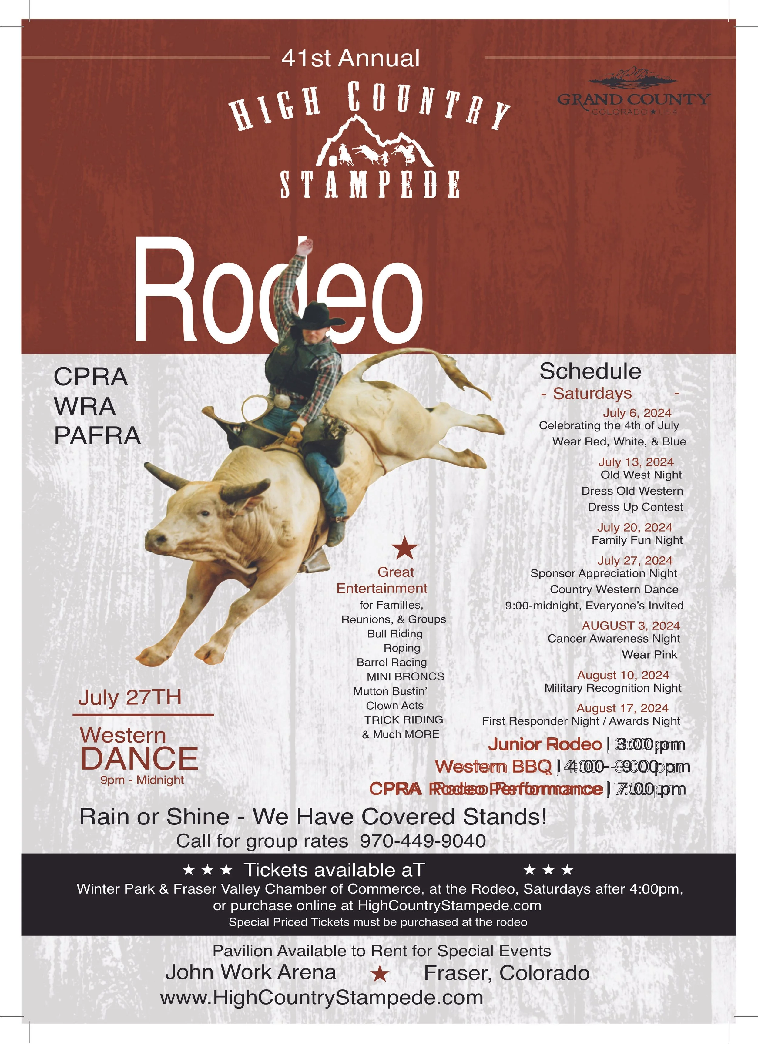 High Country Stampede Rodeo