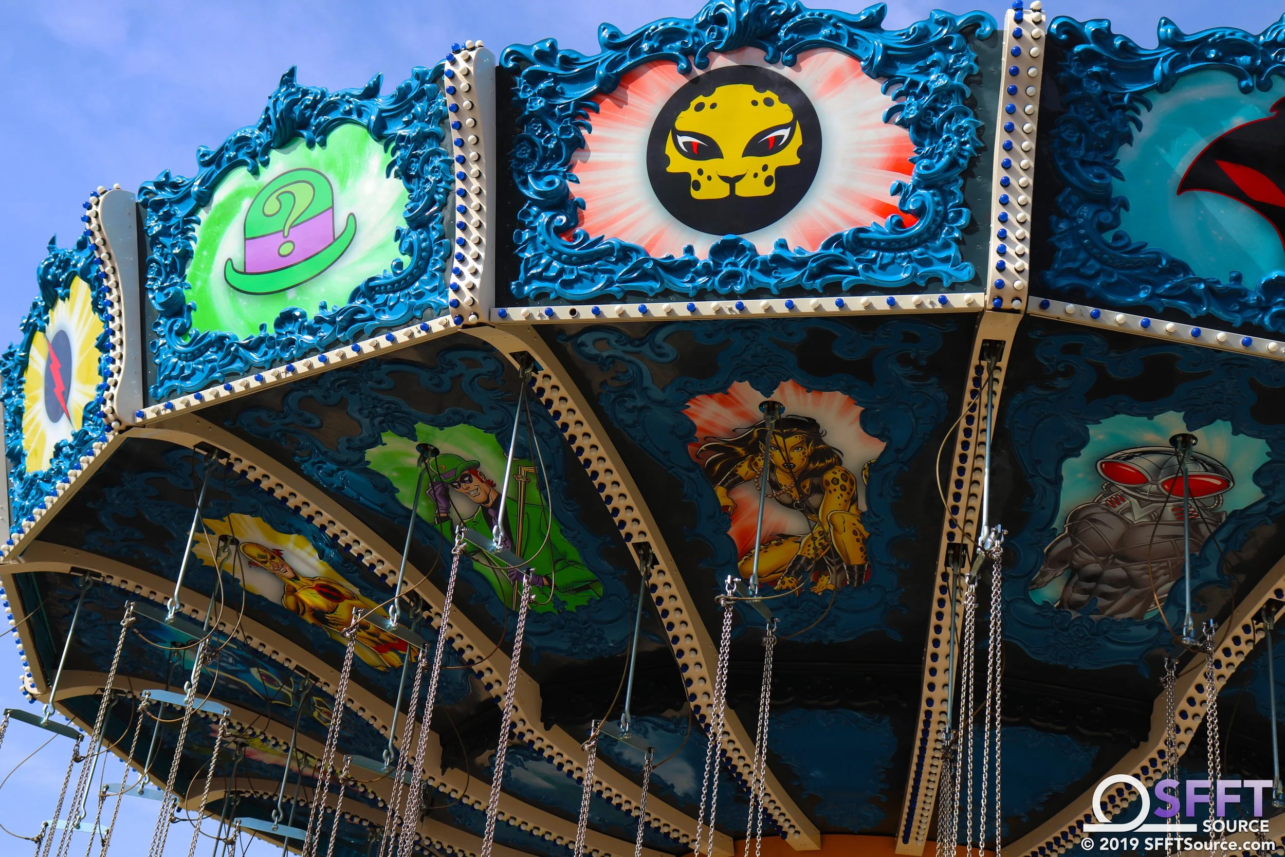 DC Super-Villains Swing | Six Flags Fiesta Texas — SFFT Source