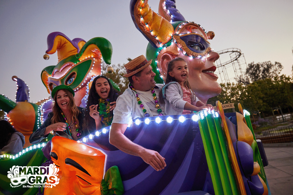The Biggest Mardi Gras Festival in Texas Returns to Six Flags Fiesta ...