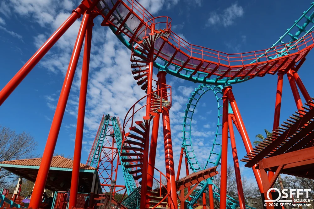 Boomerang Roller Coaster | Six Flags Fiesta Texas