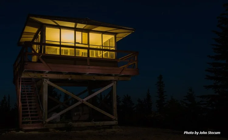 Quartz Mountain Lookout Tower — Friends of Mt Spokane