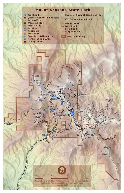 Maps and Guides — Friends of Mt Spokane