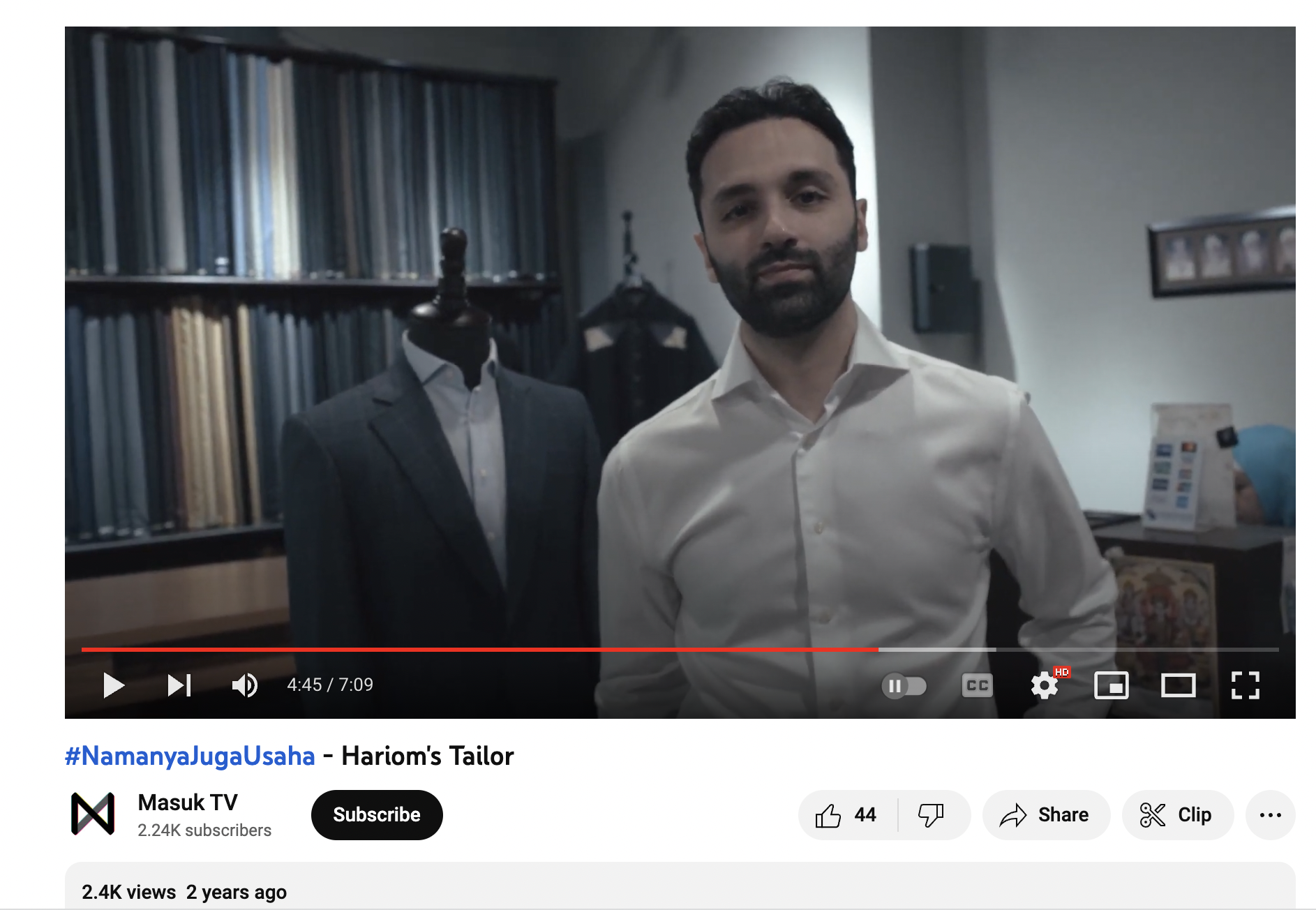 About Hariom's Tailor Jakarta — Hariom's Tailor | Bespoke Tailored ...