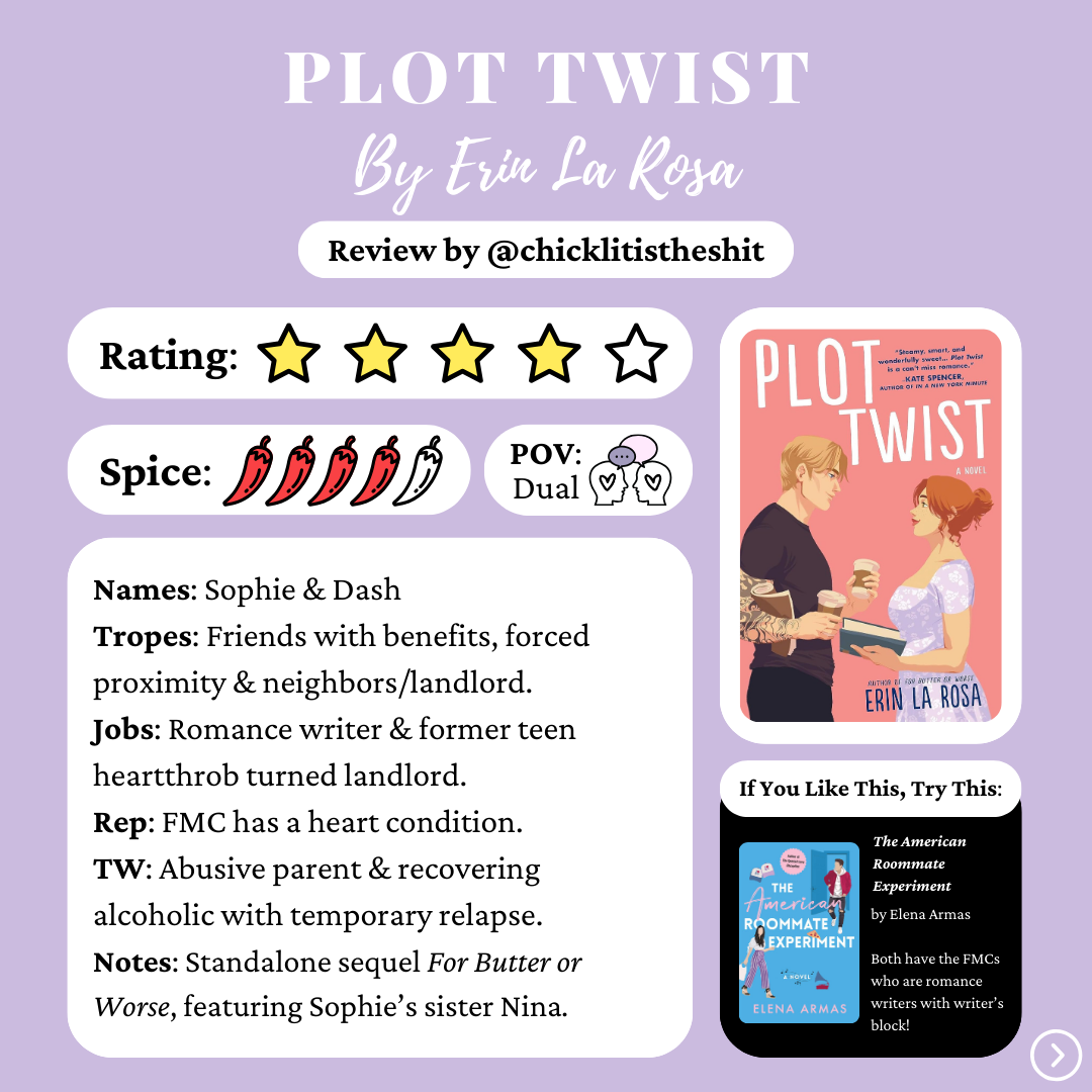 Plot Twist Review — Chick Lit Is The Sh*t