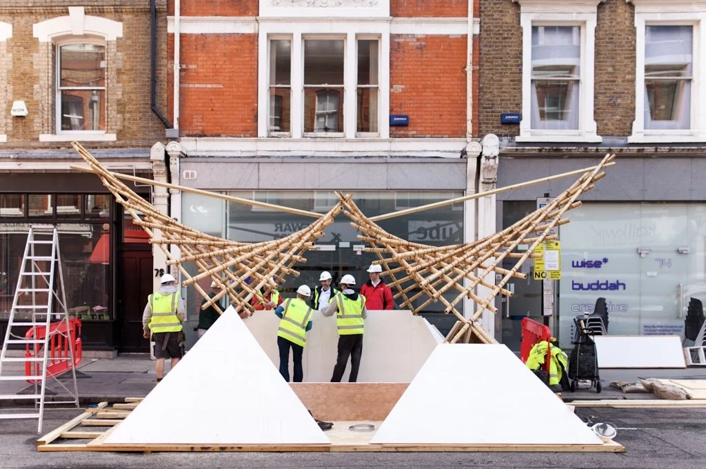 Parabolic Pavilion London Festival Of Architecture — Westgreen Construction