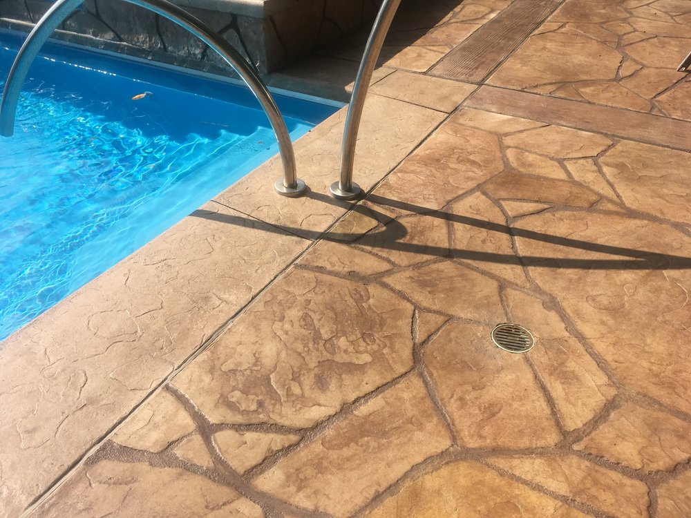 Sandstone Seamless Texture Stamped Concrete | Premier Concrete