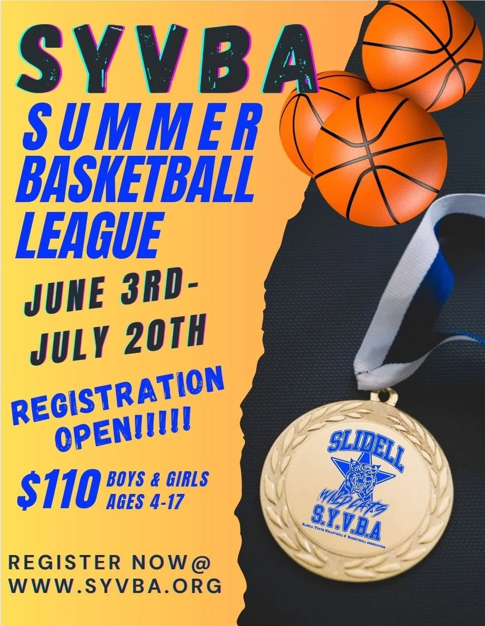 Slidell Youth Volleyball Basketball Association