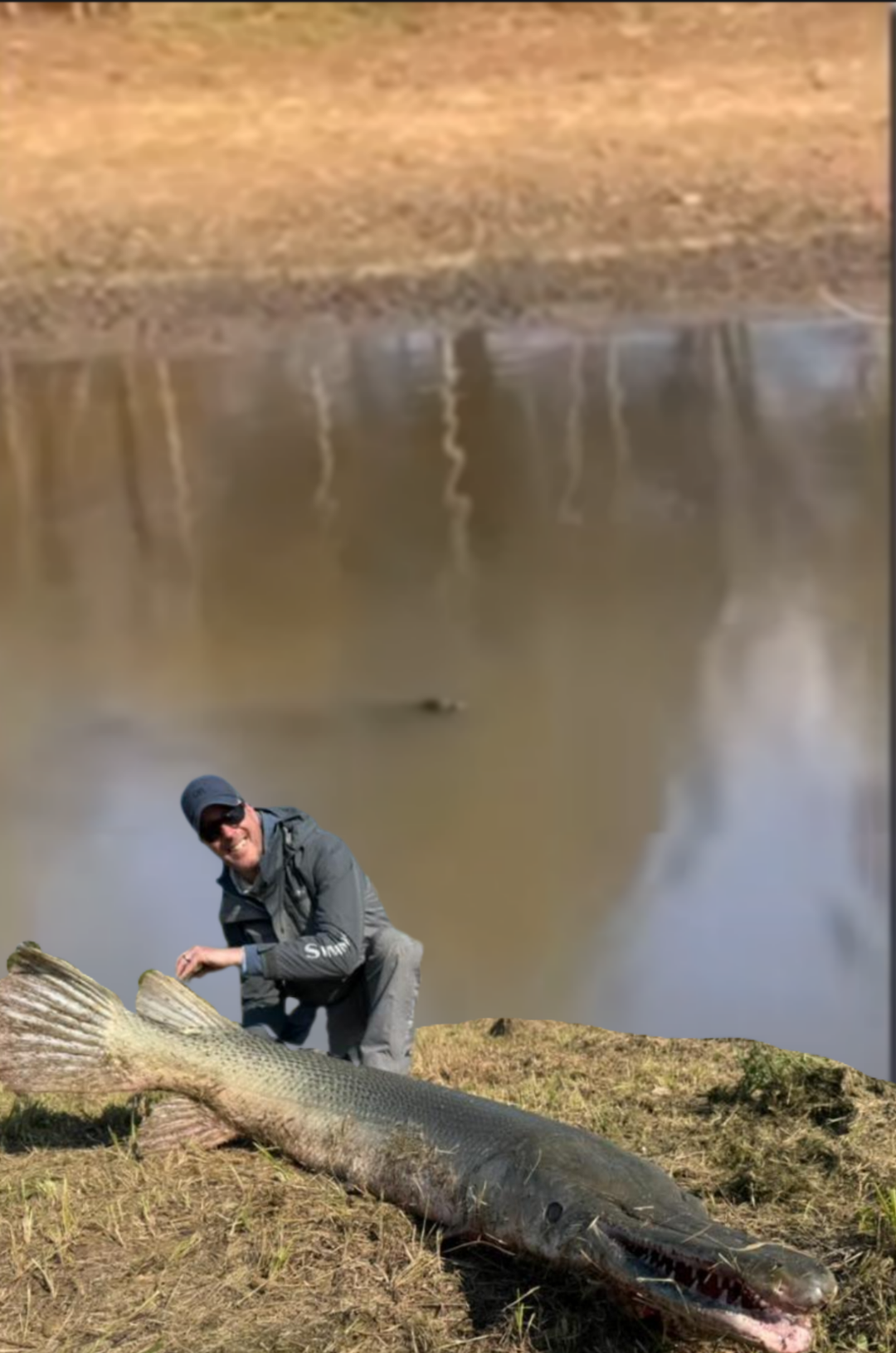 Man catches massive 153-pound alligator gar in Soccerplex pond — The ...