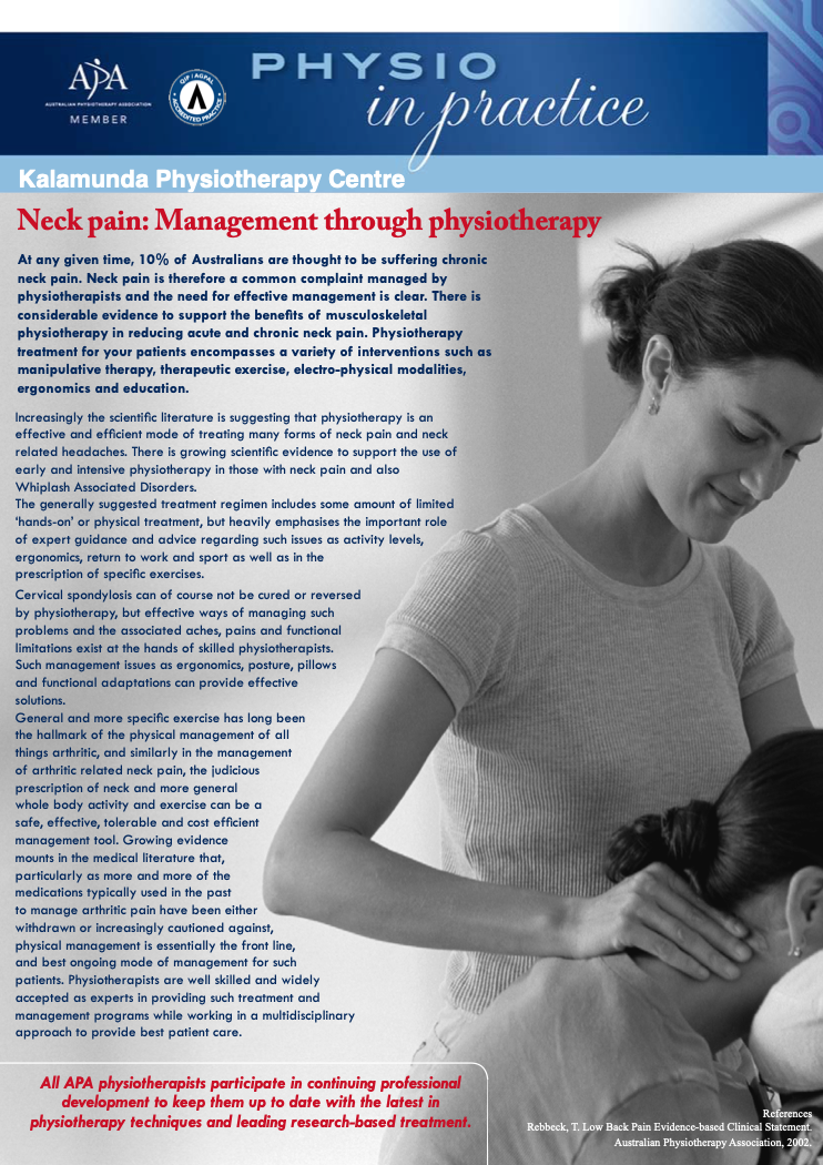 Back, Spine & Core Injuries — Kalamunda Physio