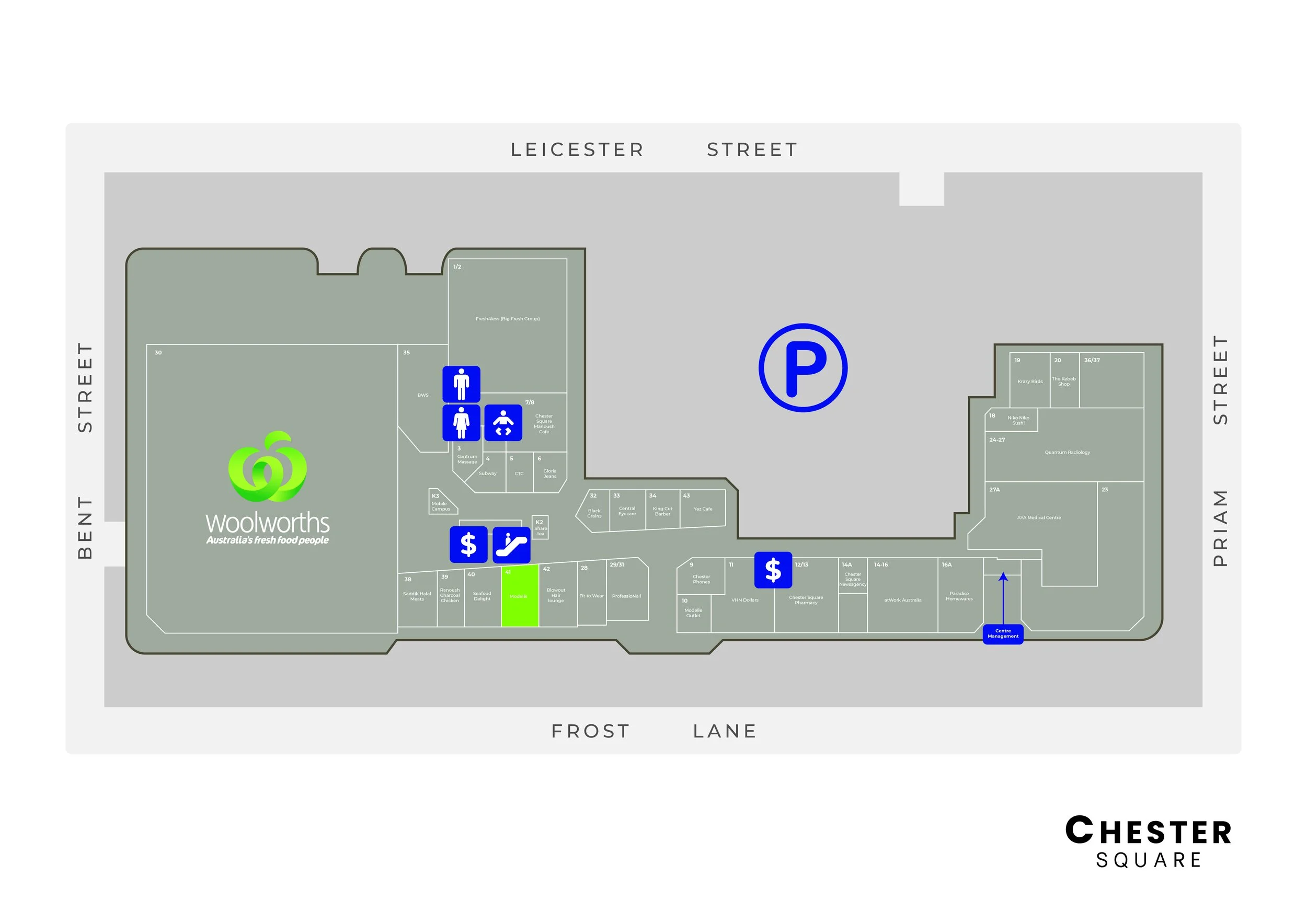 Modelle — CHESTER SQUARE