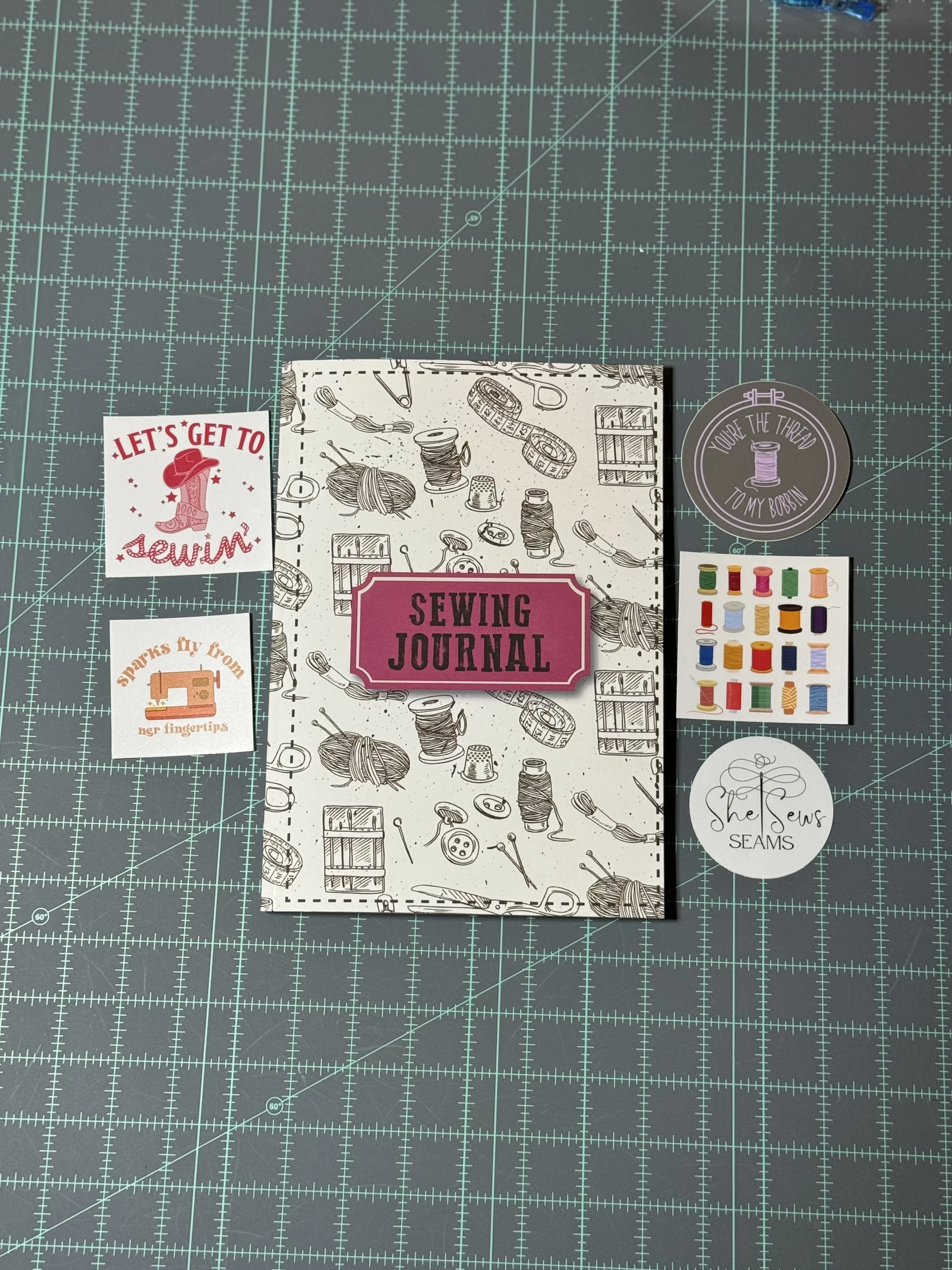 She Sews Seams Sewing Journal Bundle — She Sews Seams