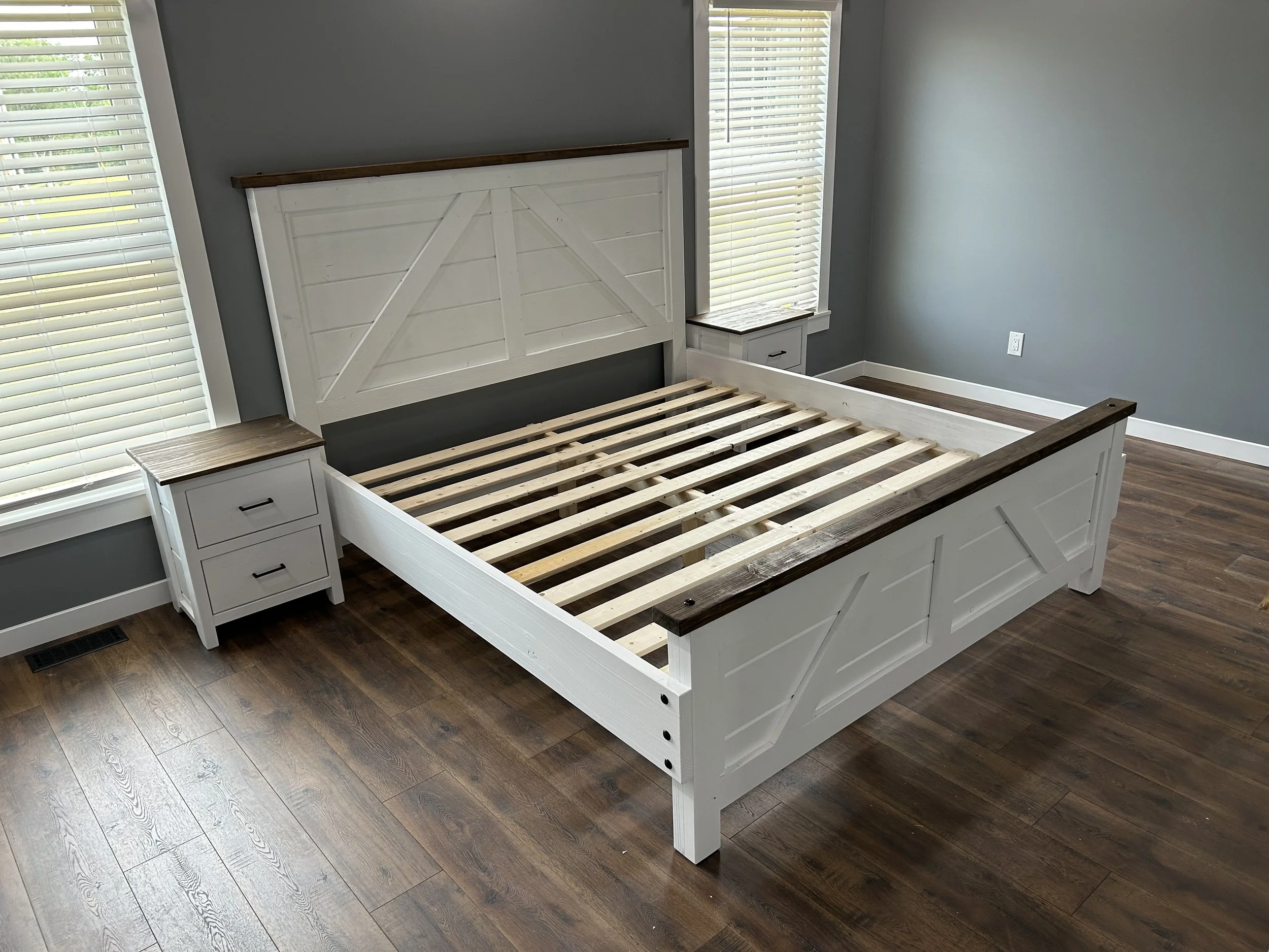 Richmond Farmhouse Bed - King Size Rustic Elegance for $1,200 | Nygaard ...