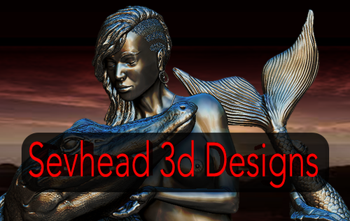 Sevhead.com sevhead 3d designs