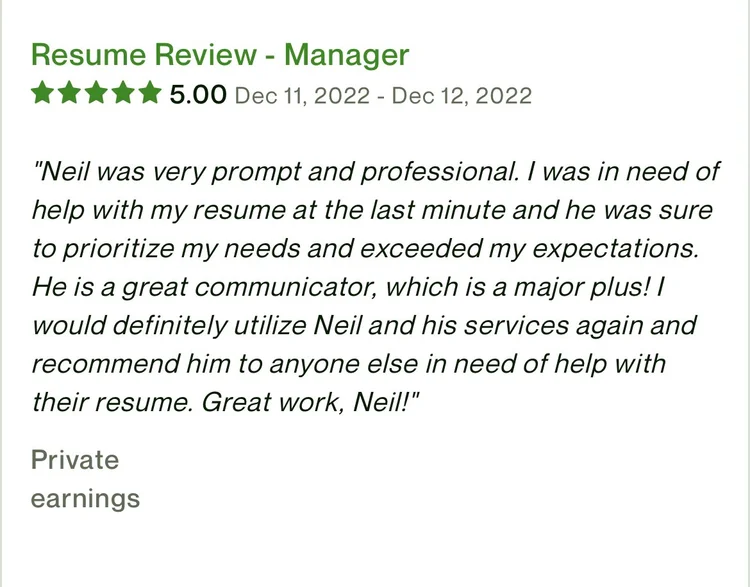 Testimonials — Resume Wizard 101