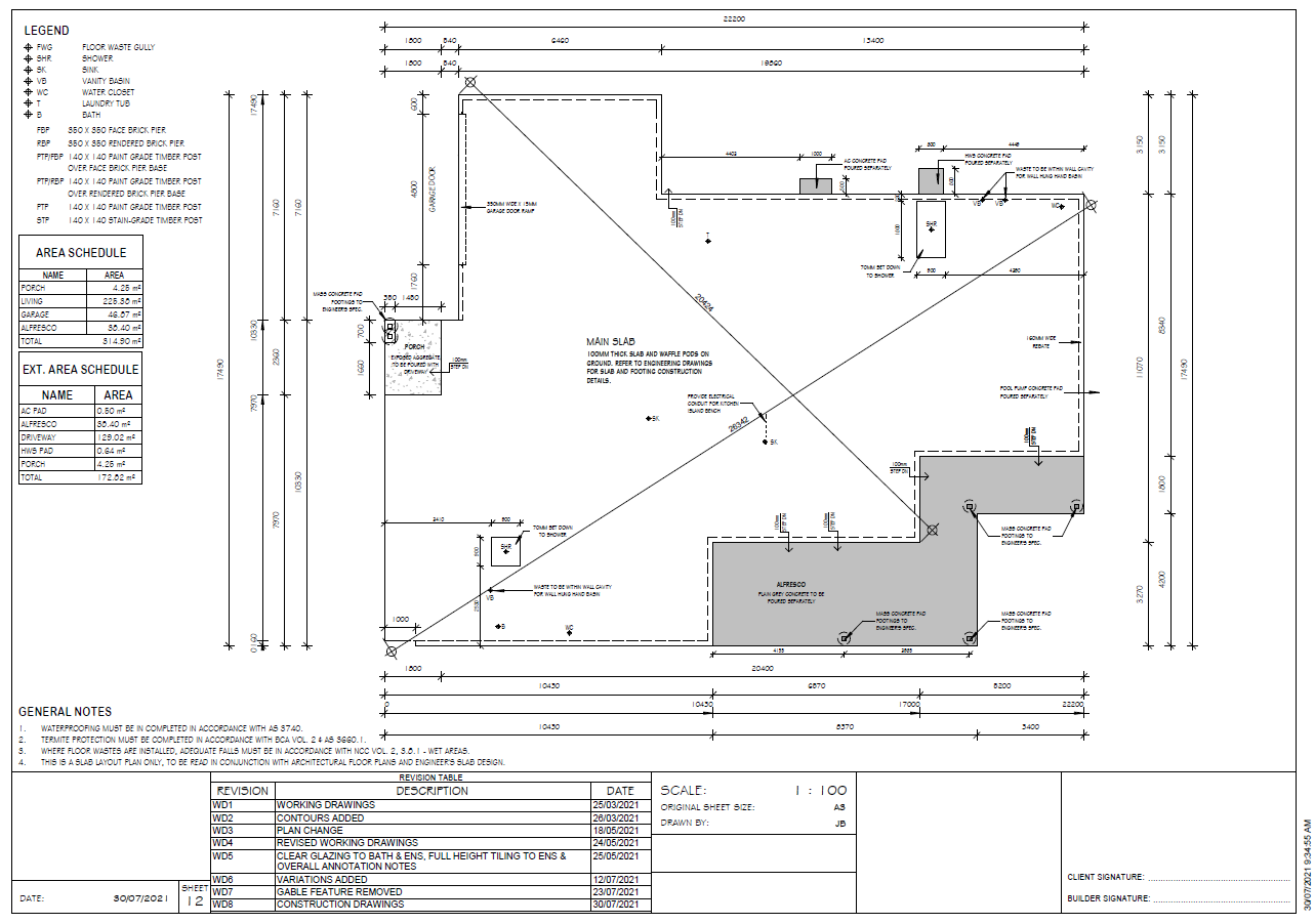 Slab Plans — Portfolio