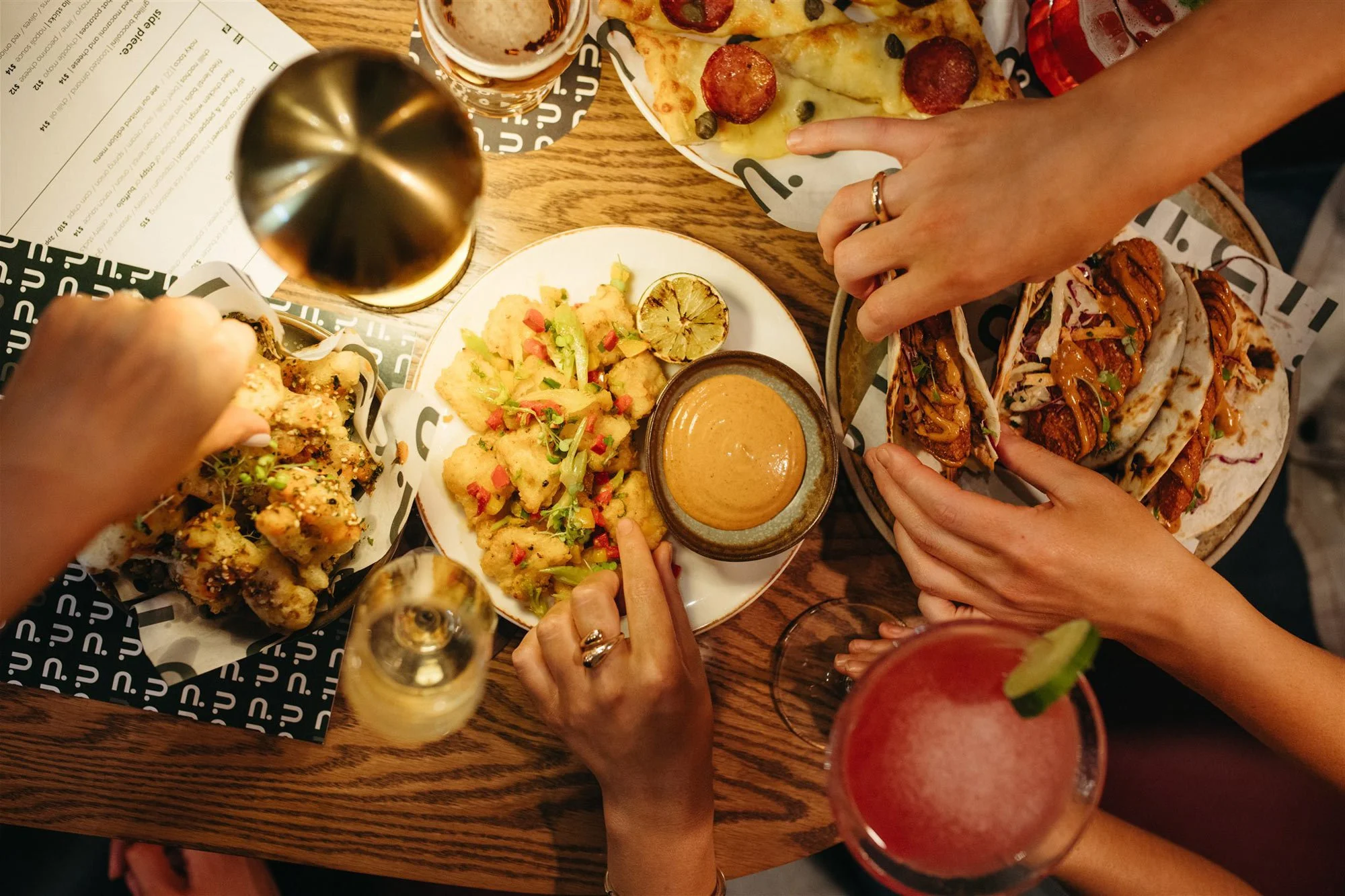 the menu — noky