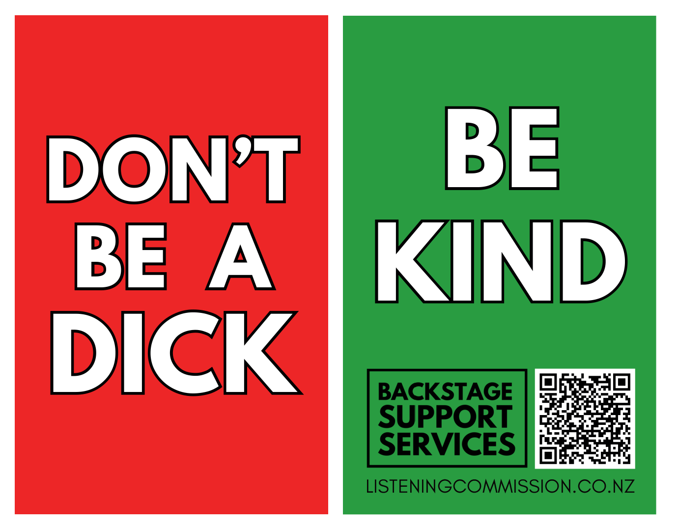 Backstage Support Services — The Listening Commission