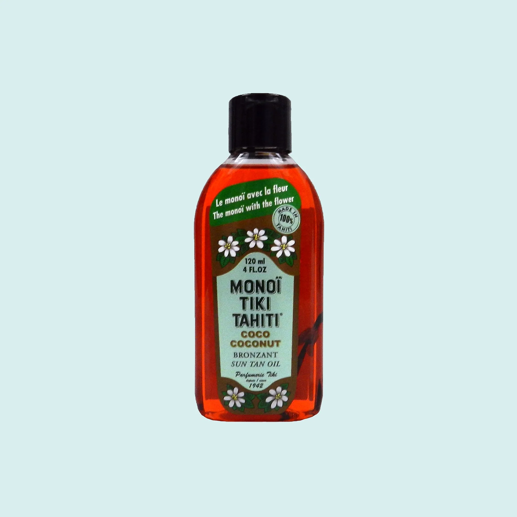 Monoï solaire coco - 120ml — TAHITI SHOP - Importation de produits de ...
