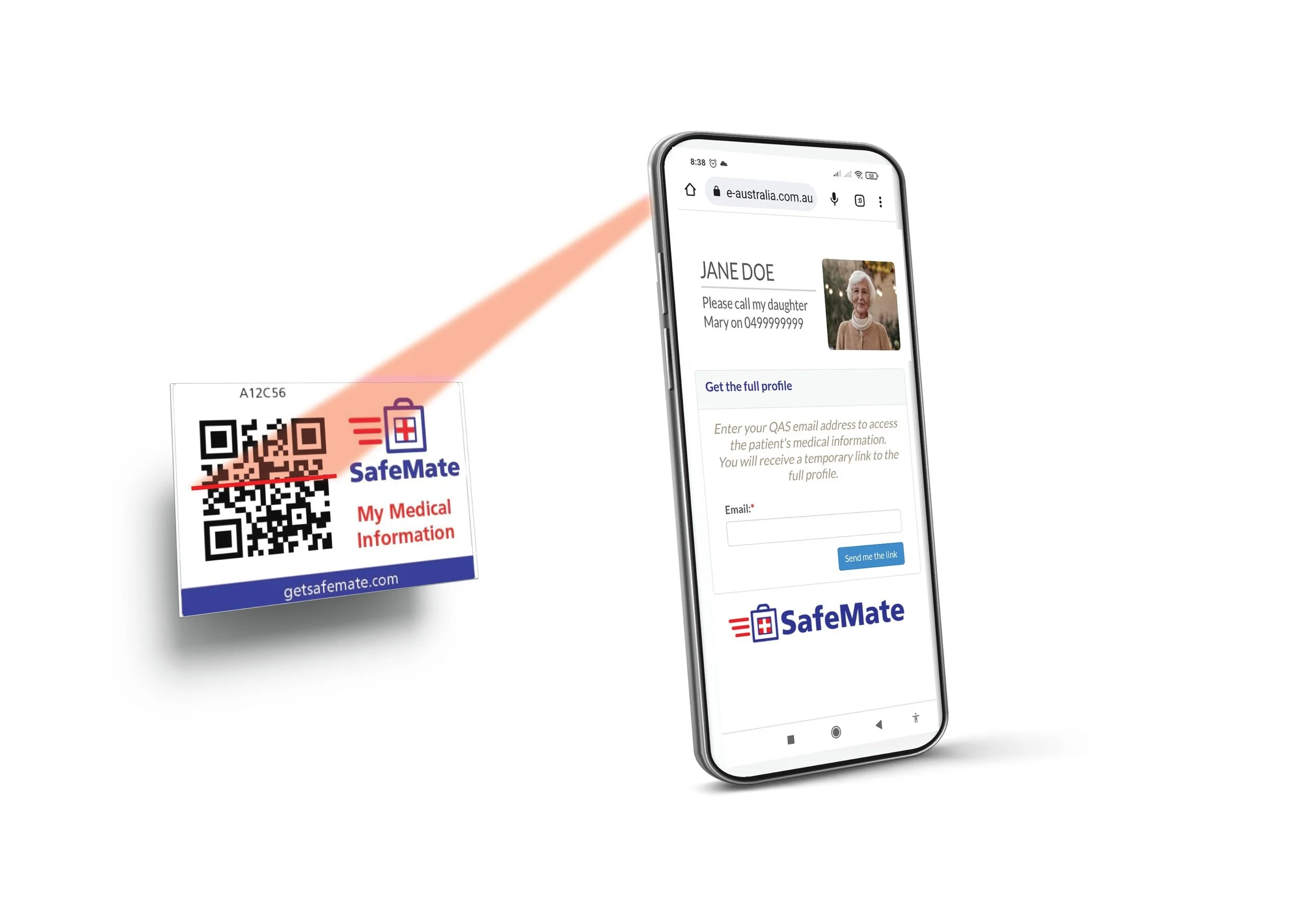 SafeMate | Personal QR codes for Medical Emergencies