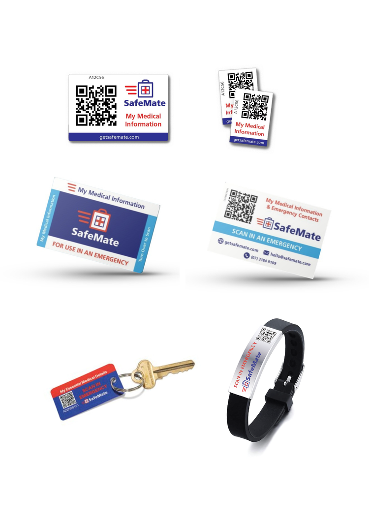 SafeMate | Personal QR codes for Medical Emergencies | Medical ID ...