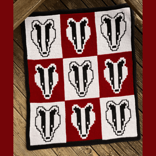 Wild Badger Blanket - Crochet Pattern | Elimee Designs | Crochet ...