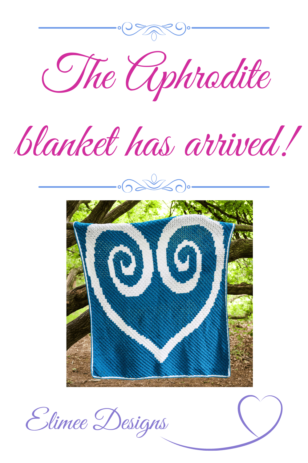 The Aphrodite C2C Blanket - Crochet Pattern | Elimee Designs | Crochet ...