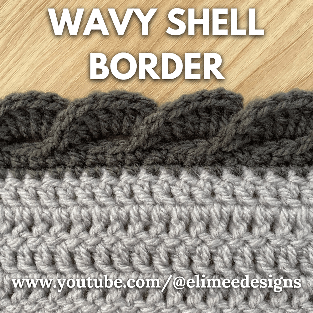 Crochet Blanket Borders | Elimee Designs | Crochet Patterns & Tutorials
