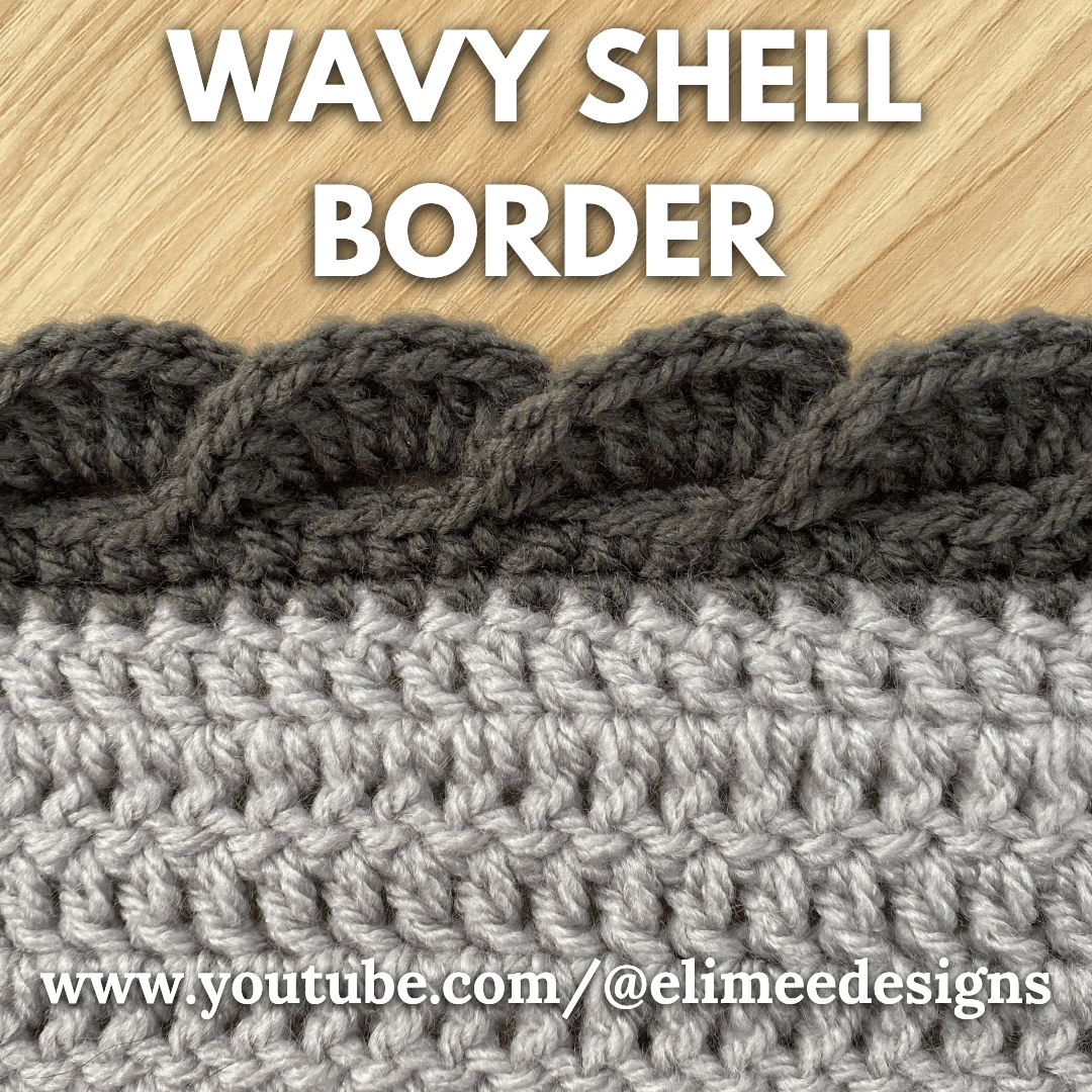 Crochet Blanket Borders | Elimee Designs | Crochet Patterns & Tutorials