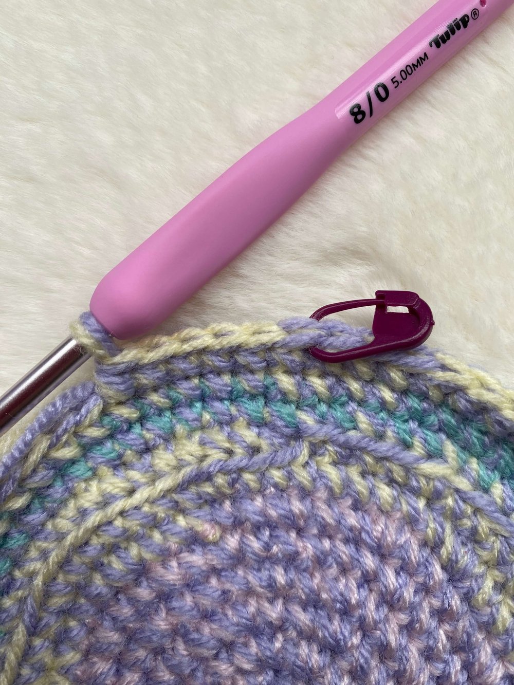 7 Handy Uses For Stitch Markers | Elimee Designs | Crochet Patterns ...