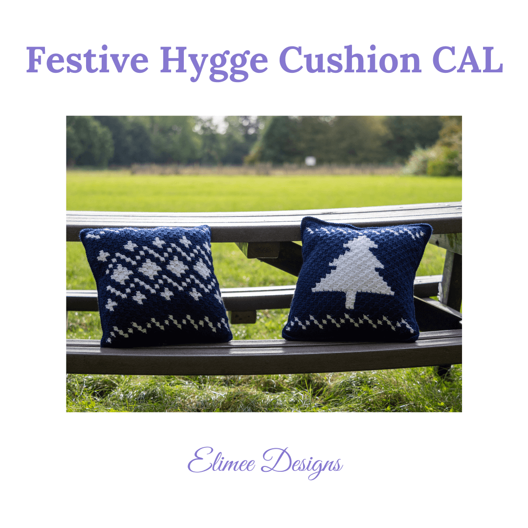 The Festive Hygge Blanket - Crochet Pattern | Elimee Designs | Crochet ...