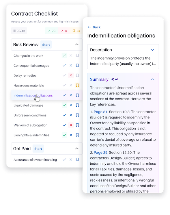 Document Crunch | AI Construction Contract Analysis & Management