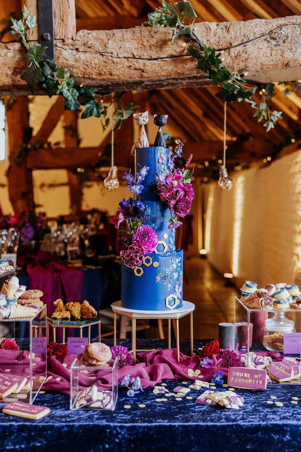 Jewel tone wedding cake 60 photos - Astyledwedding.com