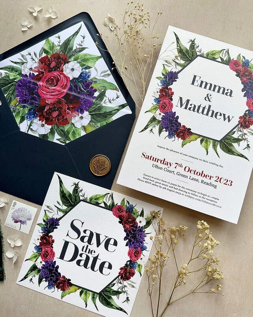 Bespoke Wedding Invitations & Wedding Stationery | Wild Moon