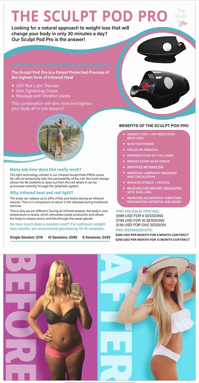 Own A Sculpt Pod Location- It All Begins With You!