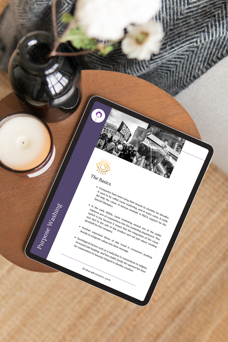 Wokewashing | Dr. Mara Einstein