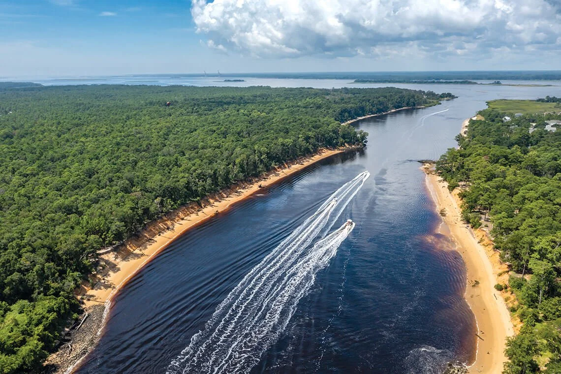Exploring Inlets along the Intracoastal Waterway between Carolina Beach ...