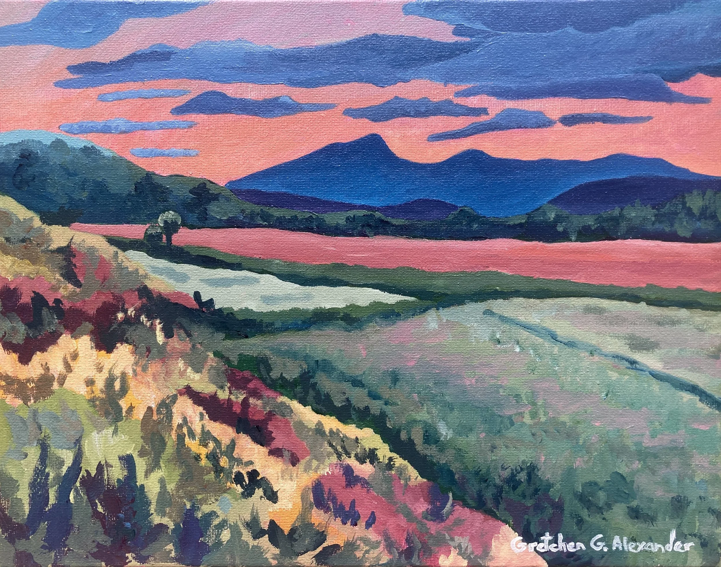 Gretchen Alexander fine art painting and illustration