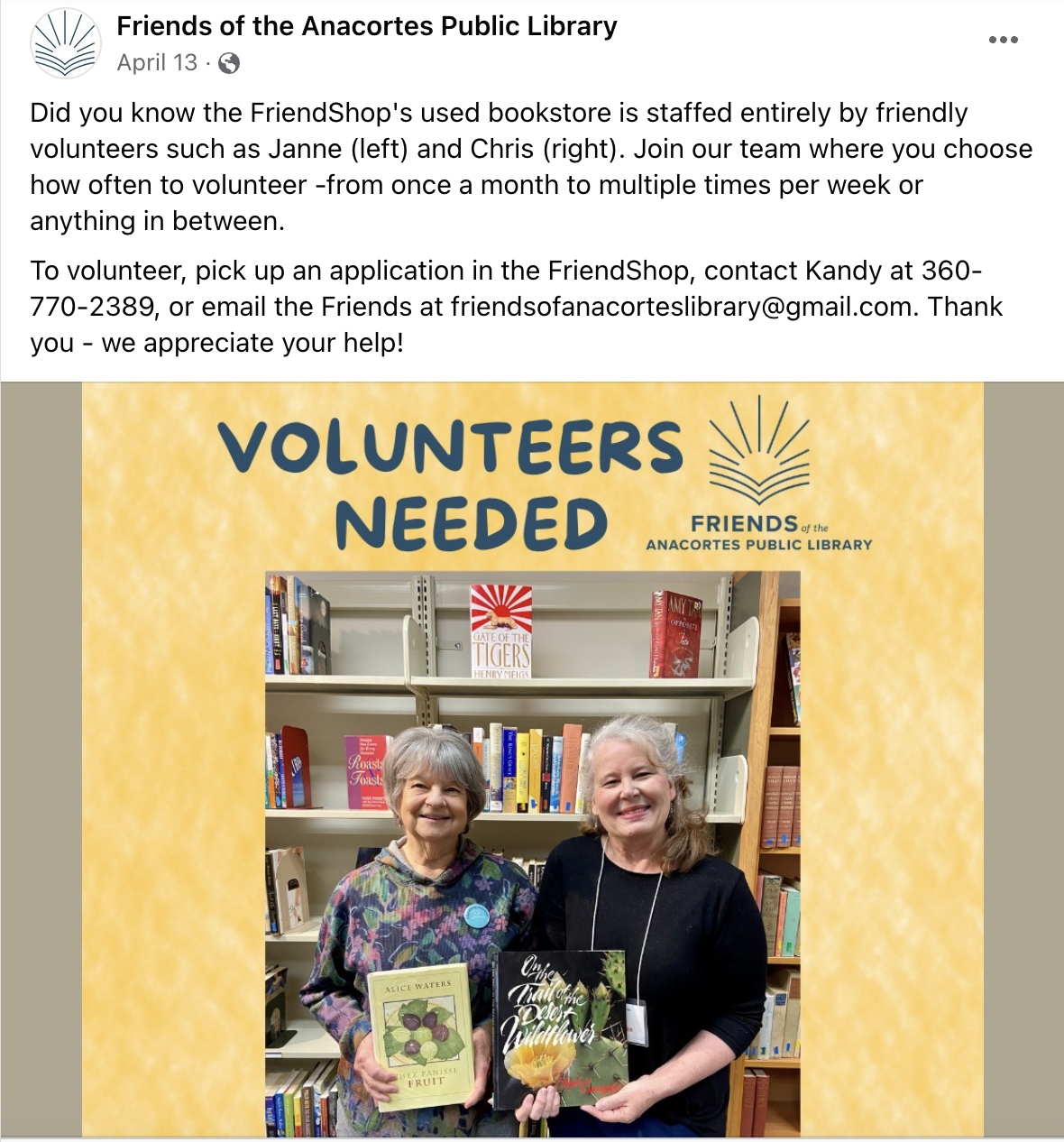 Friends of the Anacortes Public Library