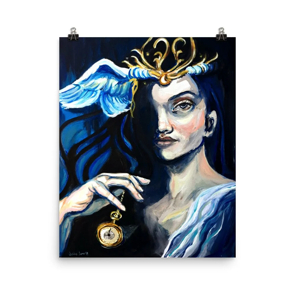 Persephone, Goddess of Spring | Poster — Art of Jackie Anne