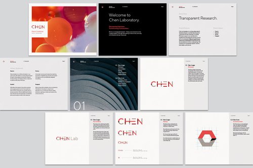 Chen Lab Branding Design | Engage with Cutting-Edge Branding — Russell ...