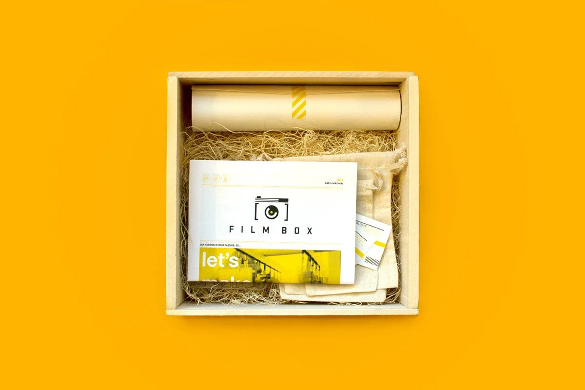Nashville's Film Box Lab Wooden Promotional Experience Kit Design ...