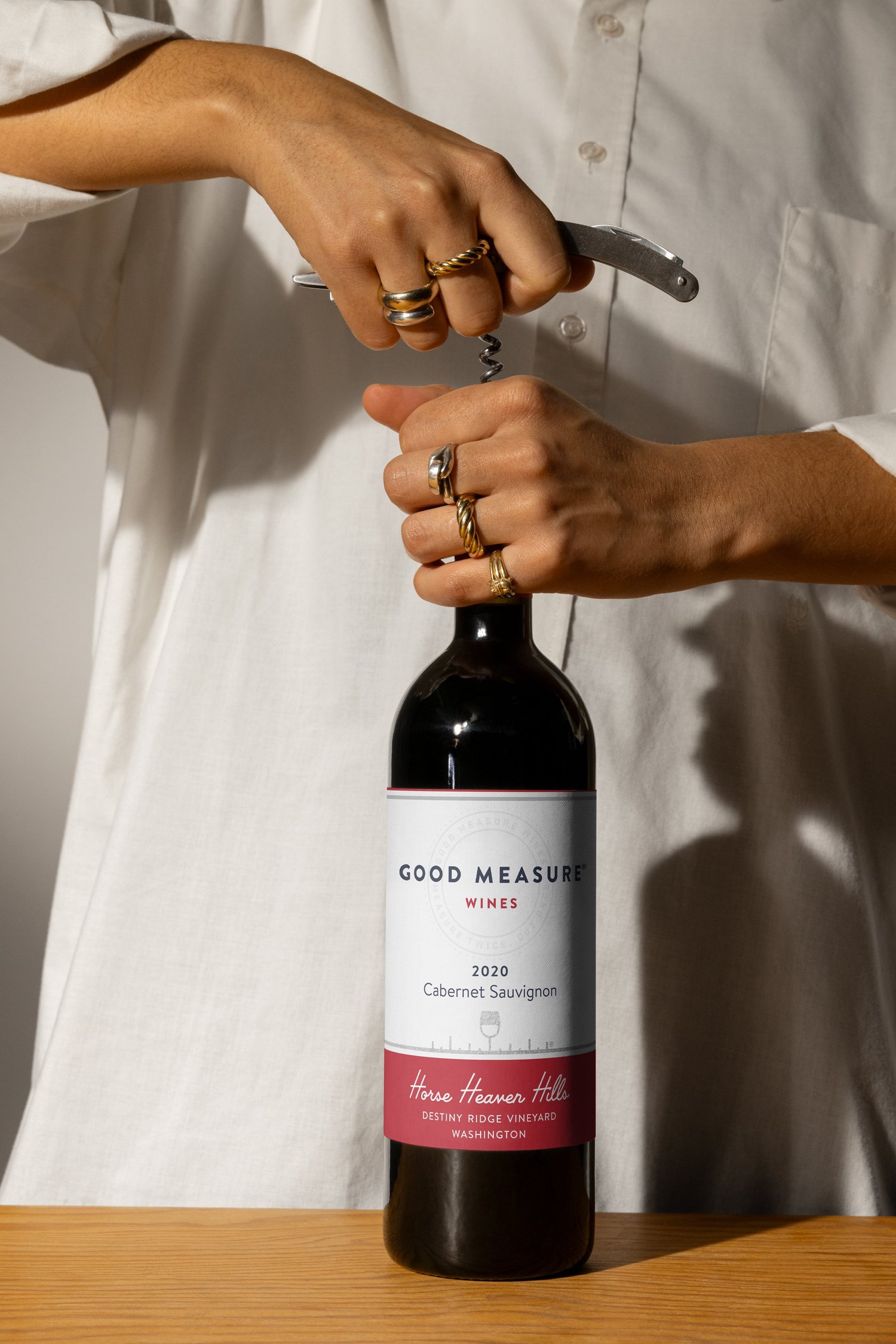 Good Measure Wines Brand, Label, and Packaging Design | Design with ...