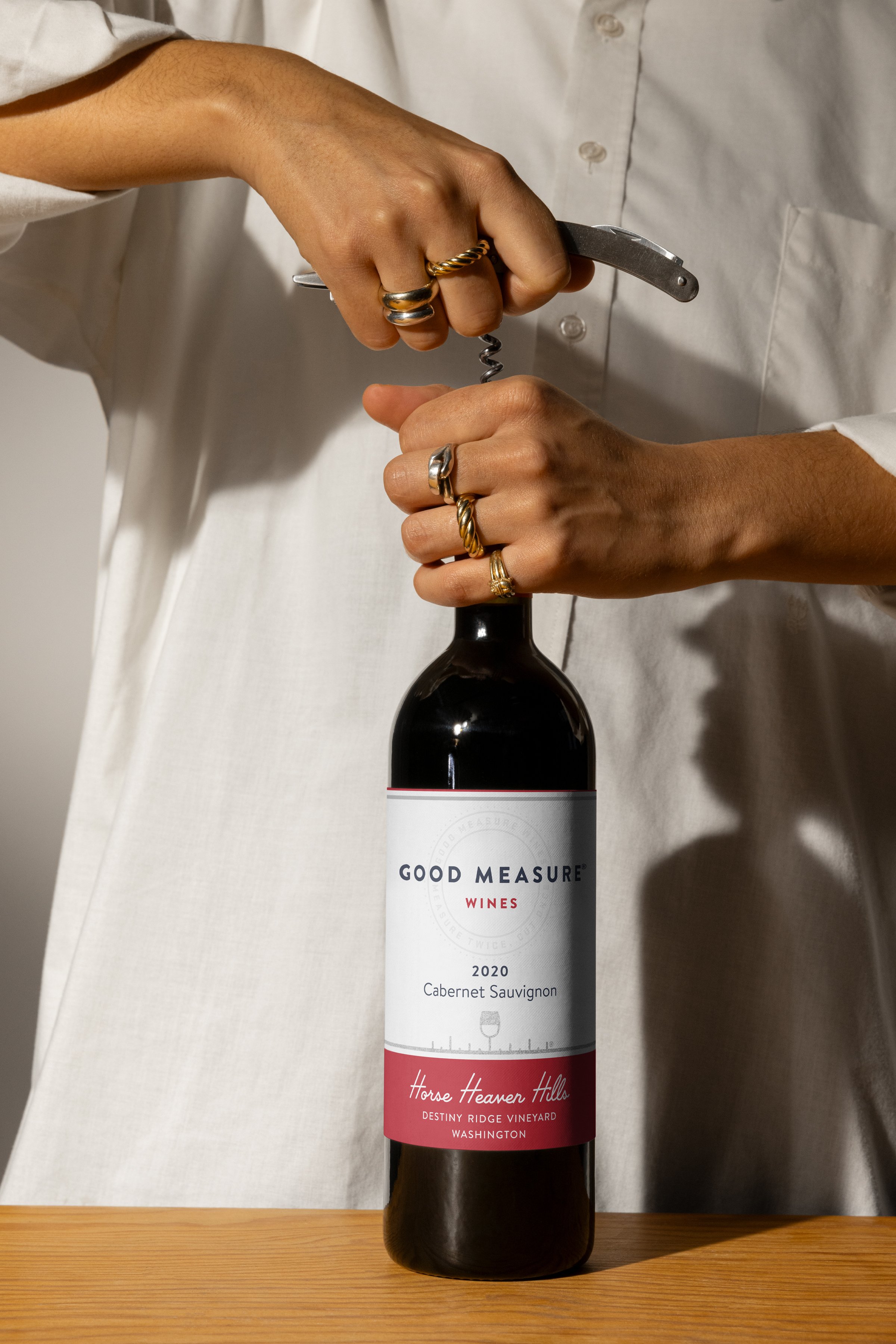 Good Measure Wines Brand, Label, and Packaging Design — Russell Shaw Design