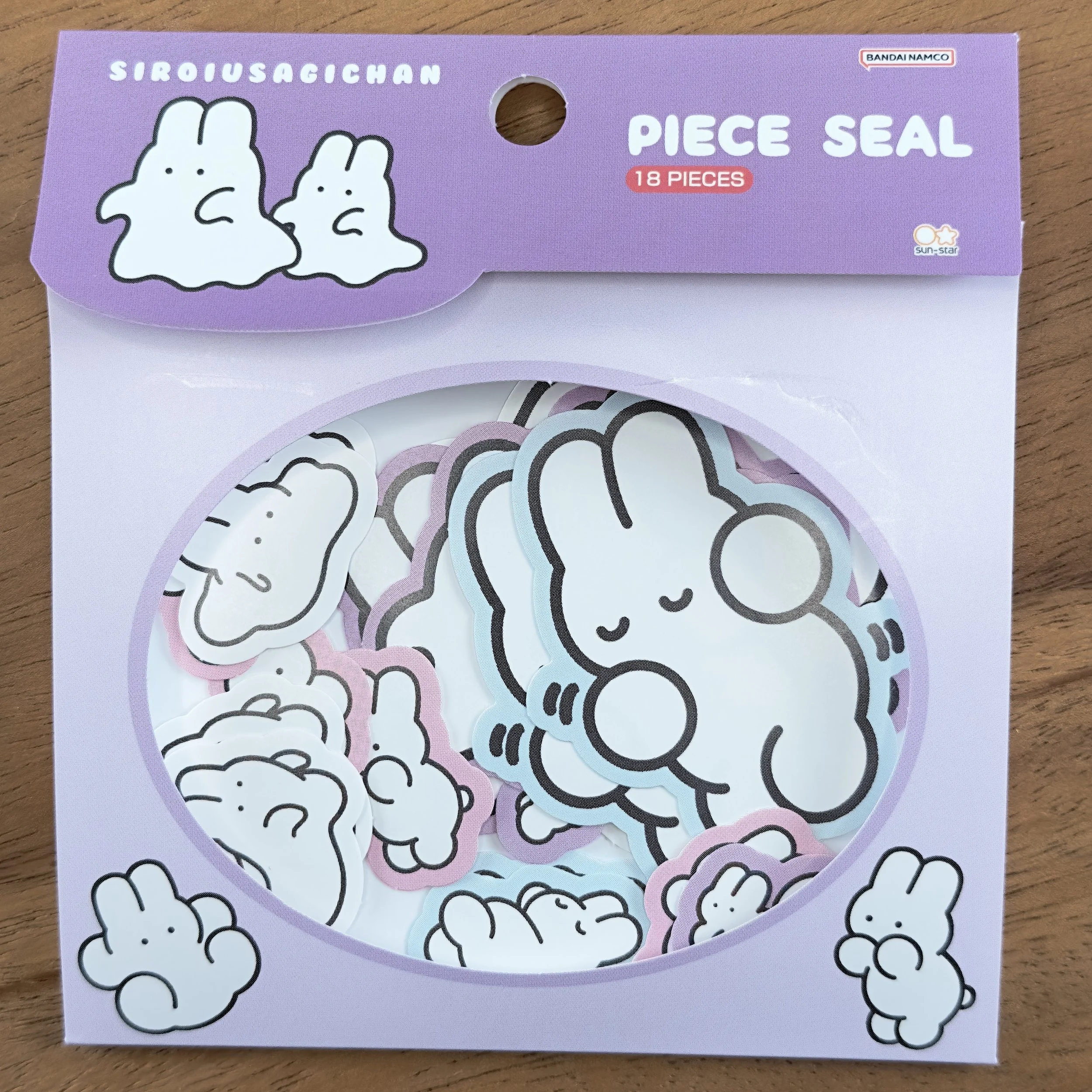 World Craft Kawaii Animal Sticker Flakes - Seals — Enigma Stationery