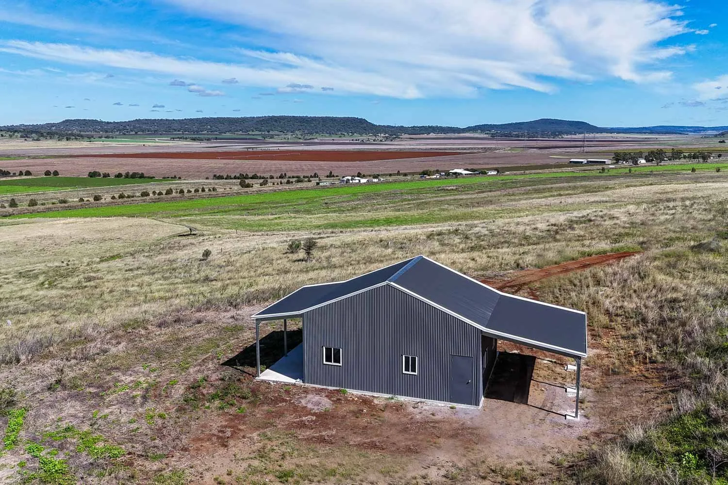 A Quaint Farm Shed in Cambooya — Stockman Sheds Australia