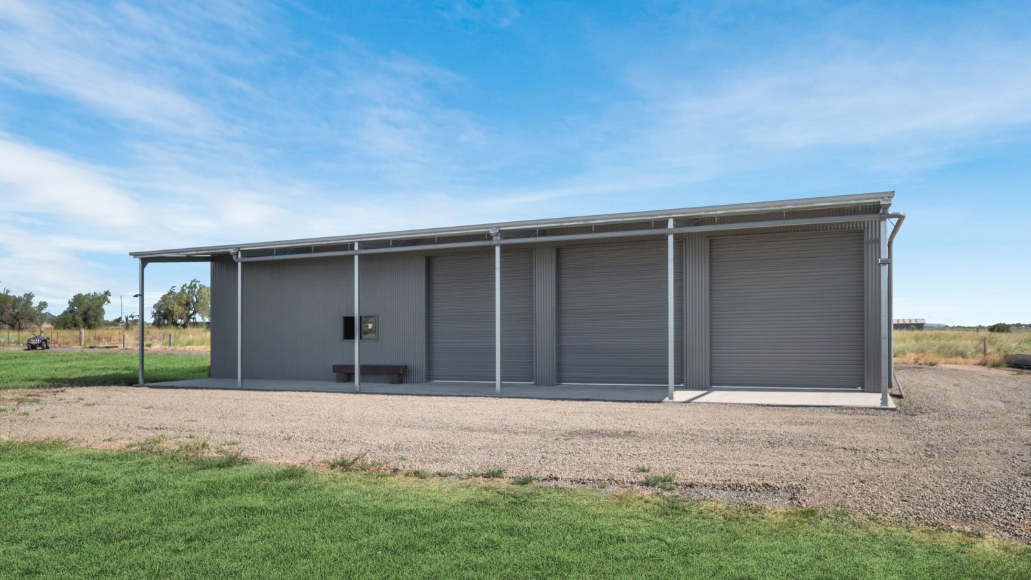 A Farm Shed in Westbrook — Stockman Sheds Australia