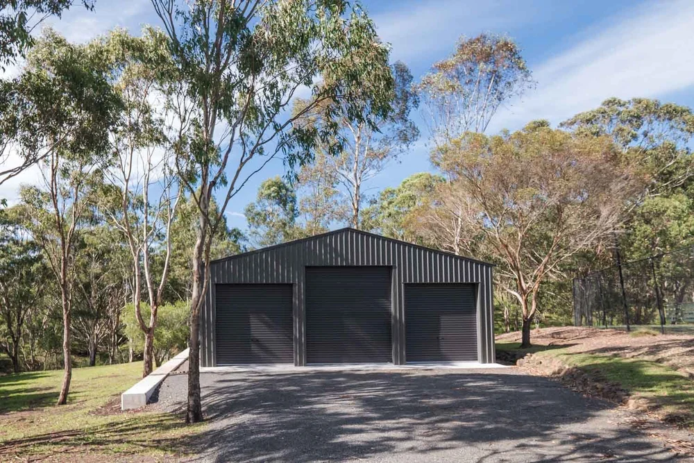 Three Bay Mount Rascal Shed — Stockman Sheds Australia