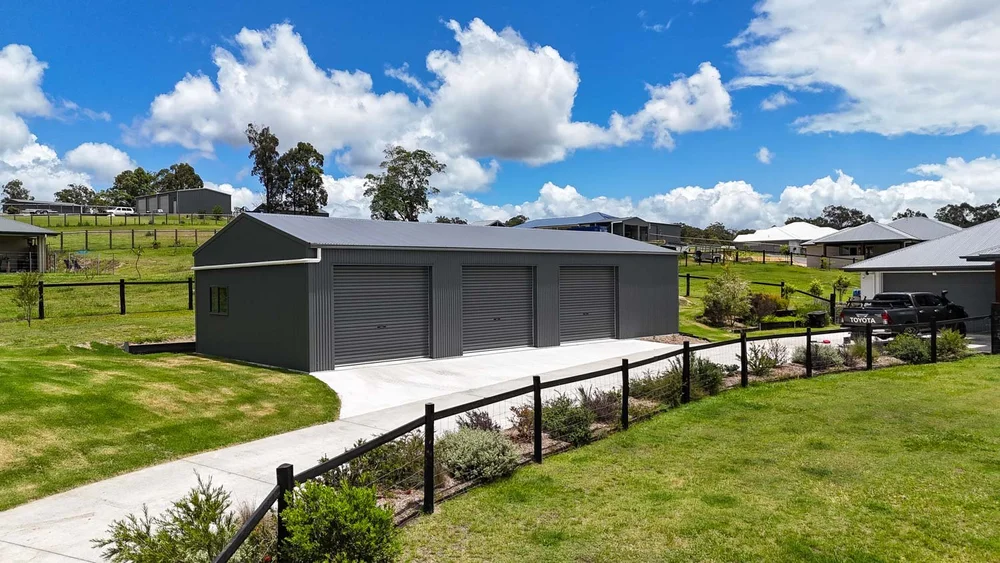 COLORBOND® Shed in Woodford — Stockman Sheds Australia