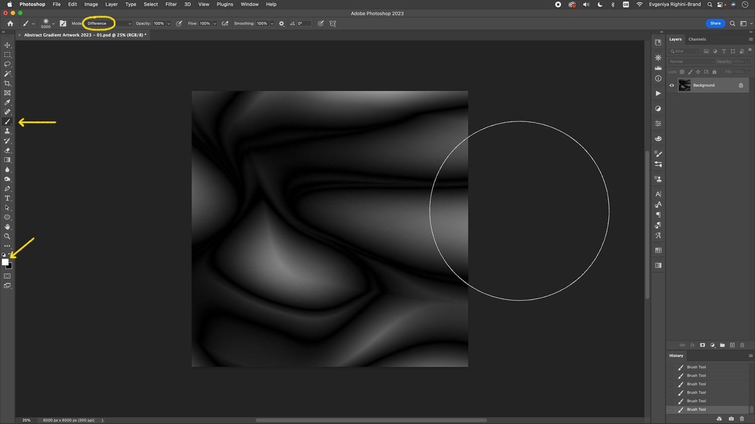 Step-by-Step Guide to Creating Organic Abstract Gradient Artworks in ...