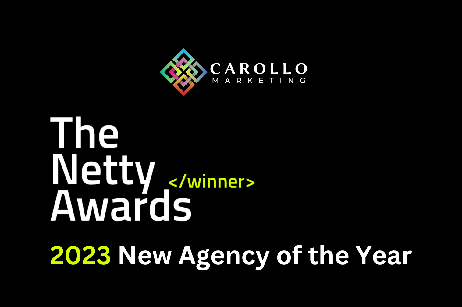 News & Awards | Carollo Marketing
